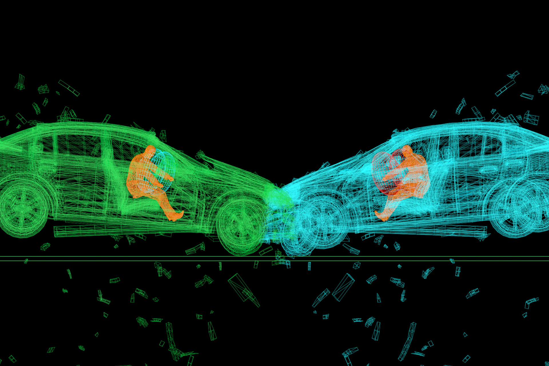 Étude et reconstruction sous logiciel d'accidentologie Virtual Crash ...